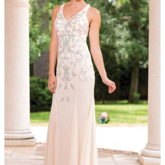 Dresses | Sean Collection Open Back Prom Dress | Poshmark